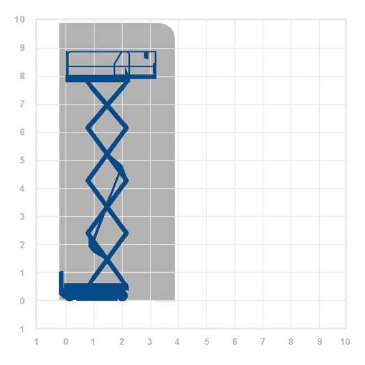 Hire Skyjack SJ3226 - 9.92m Electric Scissor Lift