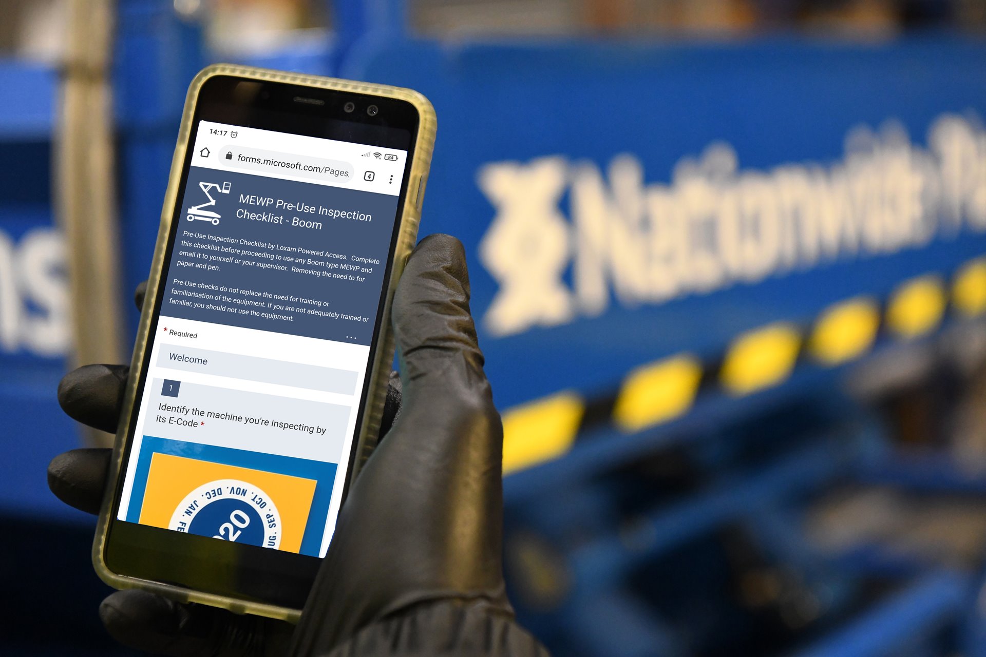 Nationwide Platforms Digital Pre-Use Check Forms